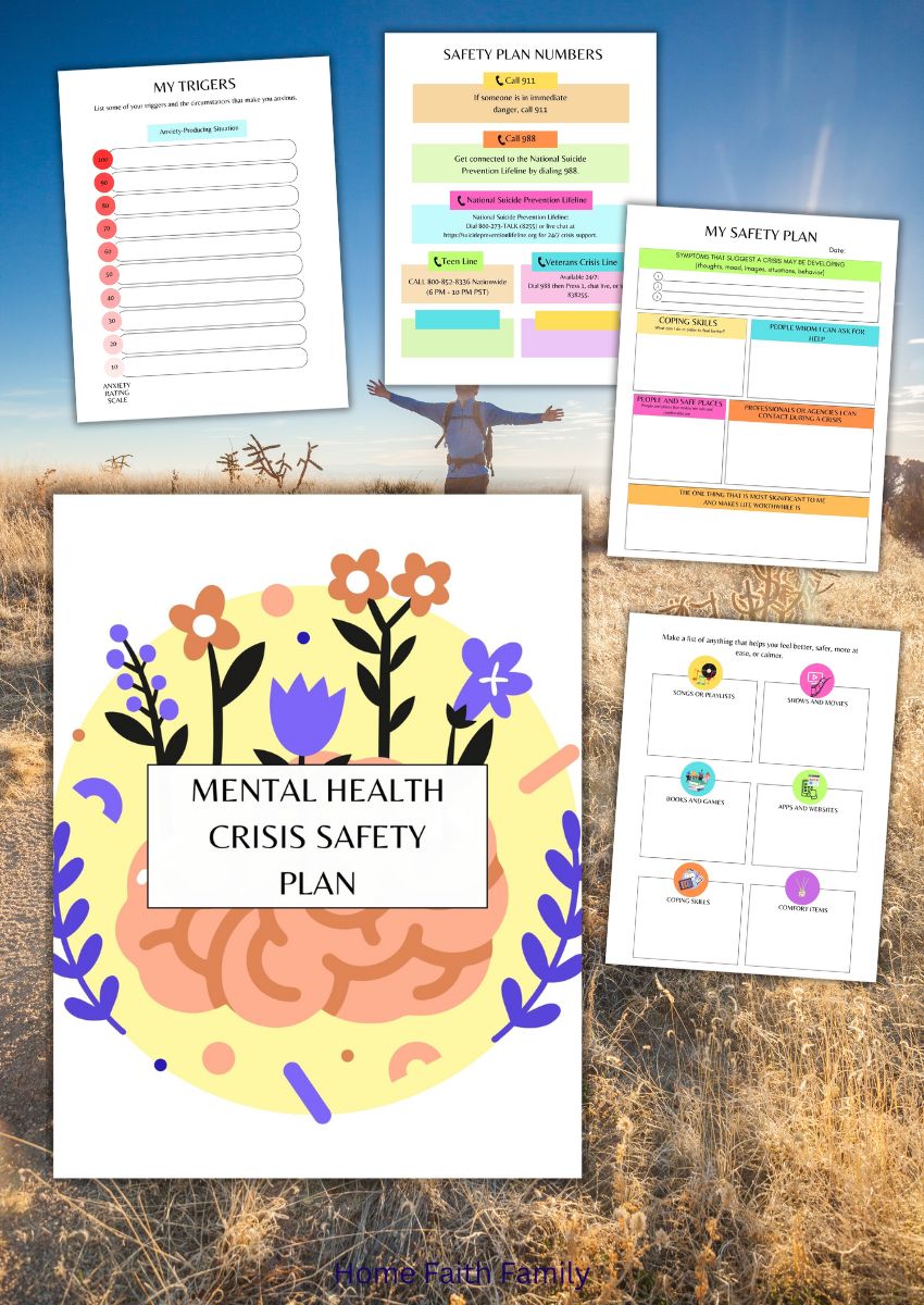 Stay Prepared, Stay Strong: Mental Health Crisis Safety Plan – Home ...