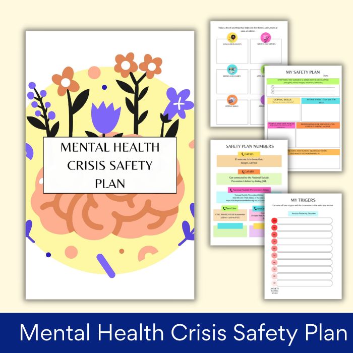 Stay Prepared, Stay Strong: Mental Health Crisis Safety Plan – Home ...