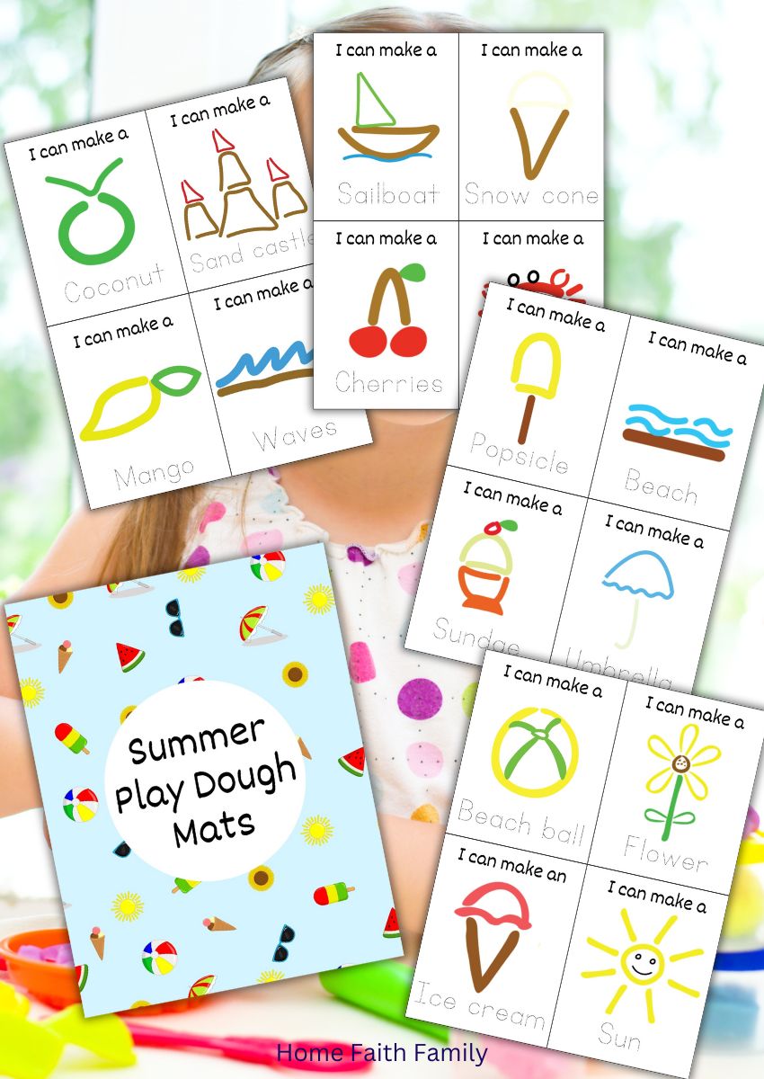 Make Every Day a Summer Adventure with Our Printable Play-Doh Mats - 2 ...