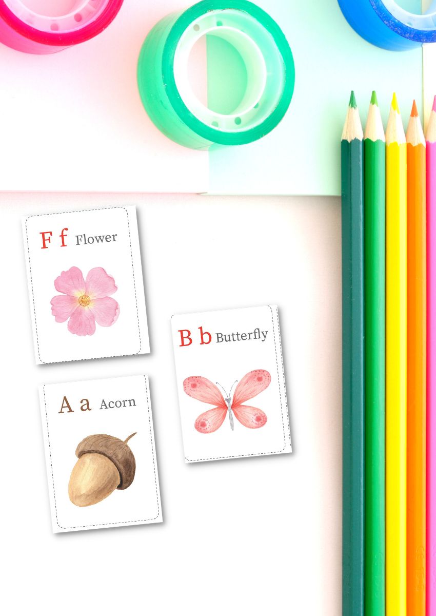 Dive into Nature's Alphabet Adventure with Our ABC Flashcards! – Home ...