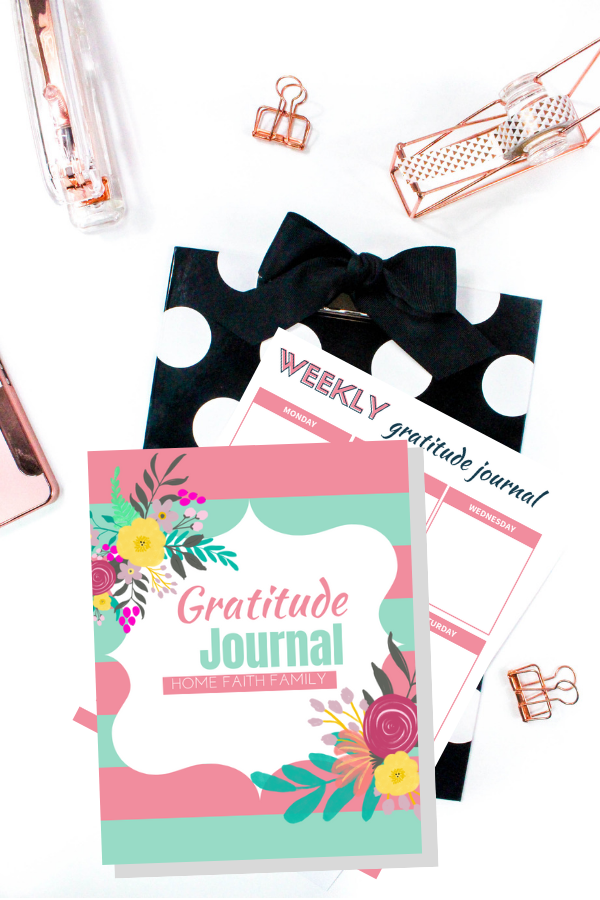 Yearly Gratitude Journal – Home Faith Family , LLC