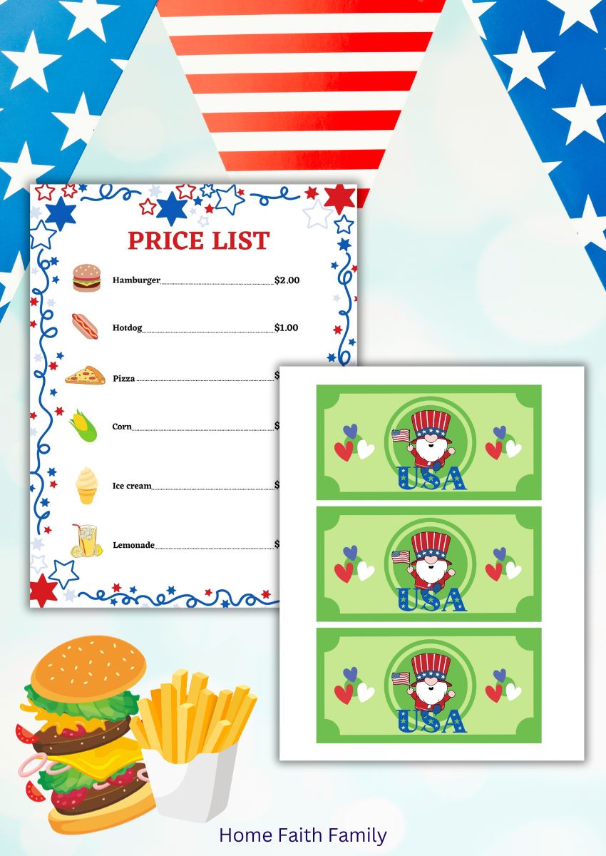 Fire up the Grill with Our Printable 4th of July BBQ Playset – Home ...