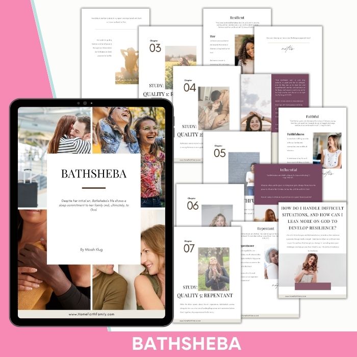 A Bold Women's Bible Study: The Life of Bathsheba – Home Faith Family , LLC