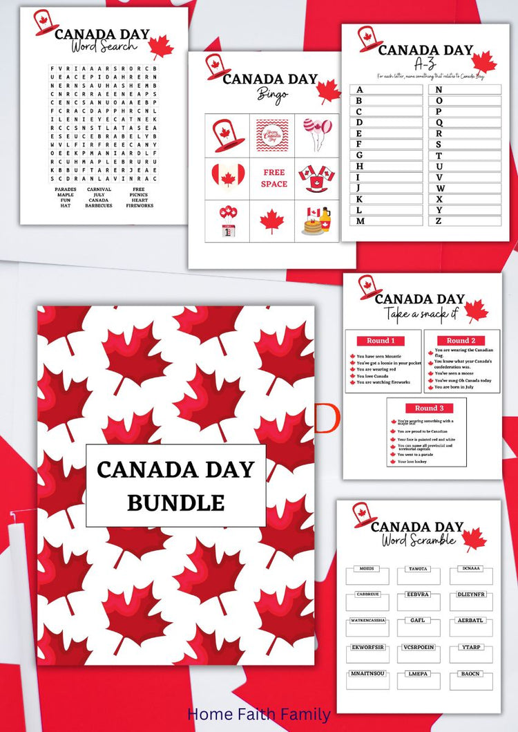 Celebrate Canada Day with the Ultimate Canada Day Bundle for Kids ...