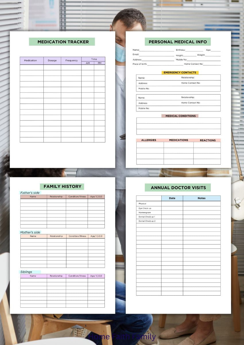 Your Family's Health Guardian: the Ultimate Medical Organizer – Home ...