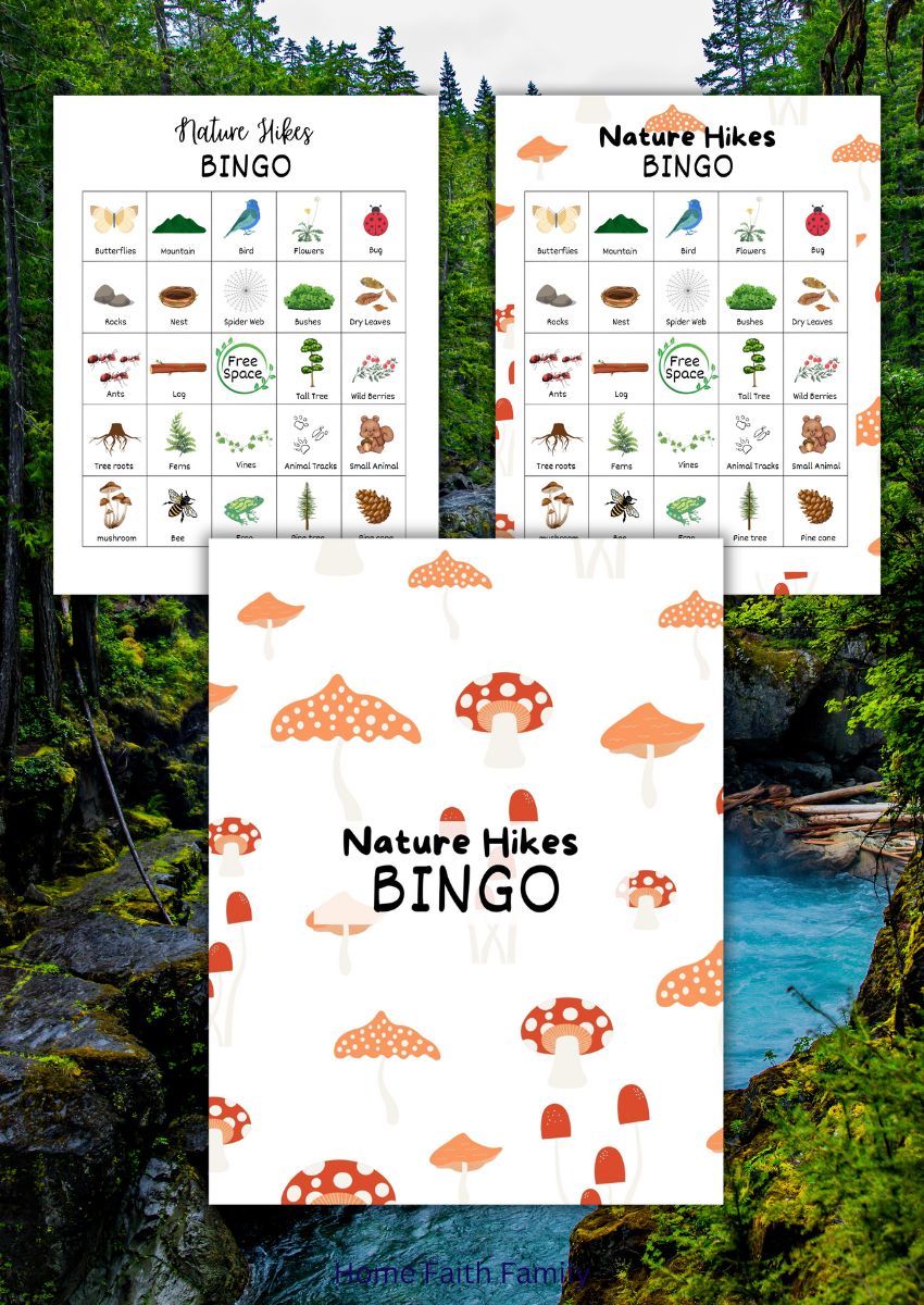 Experience the Great Outdoors with Nature Hikes Bingo – Home Faith ...