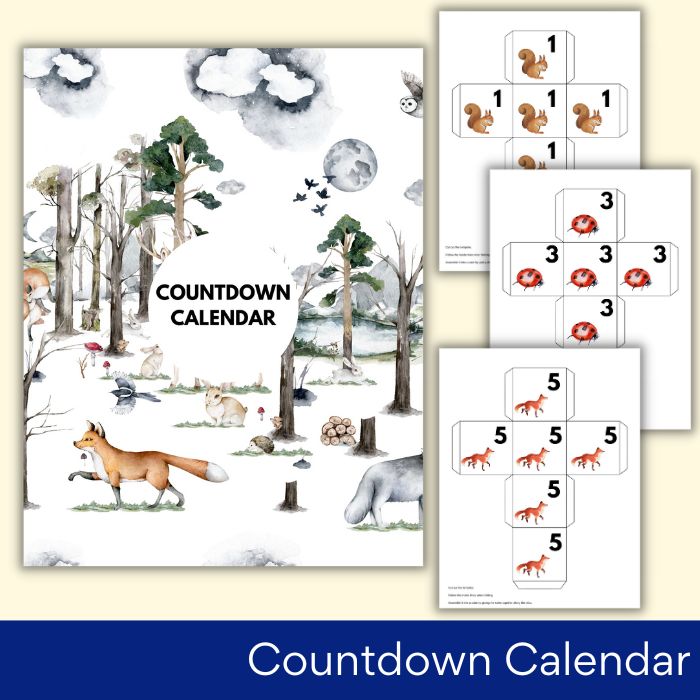 Embark on a Wild Adventure with Our Countdown Calendar Animal Cubes ...