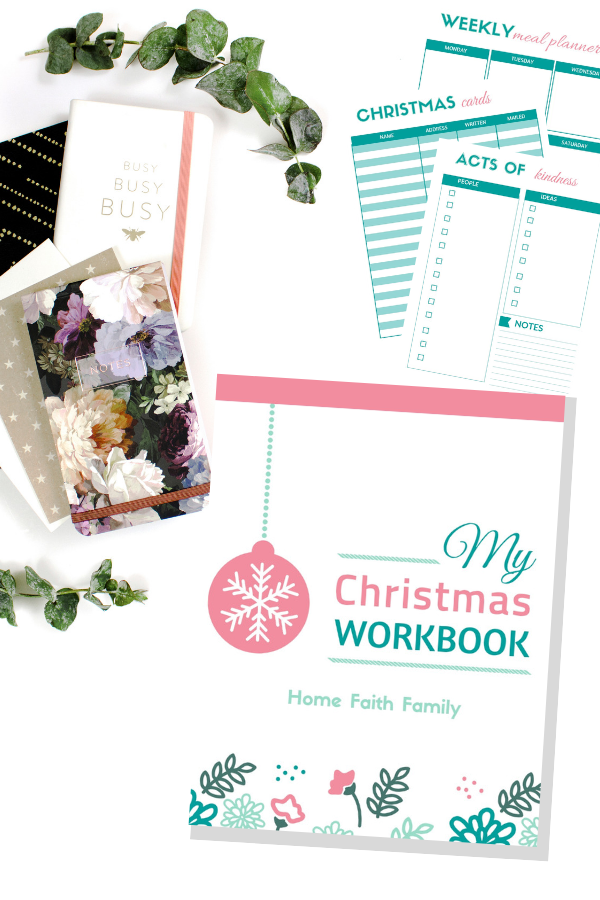 My Christmas Workbook {22 pages} – Home Faith Family , LLC
