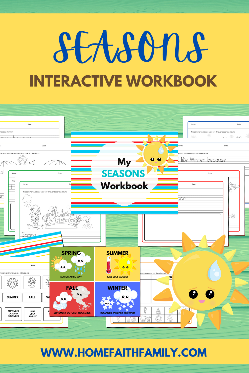 My Seasons Printable Workbook – Home Faith Family , LLC