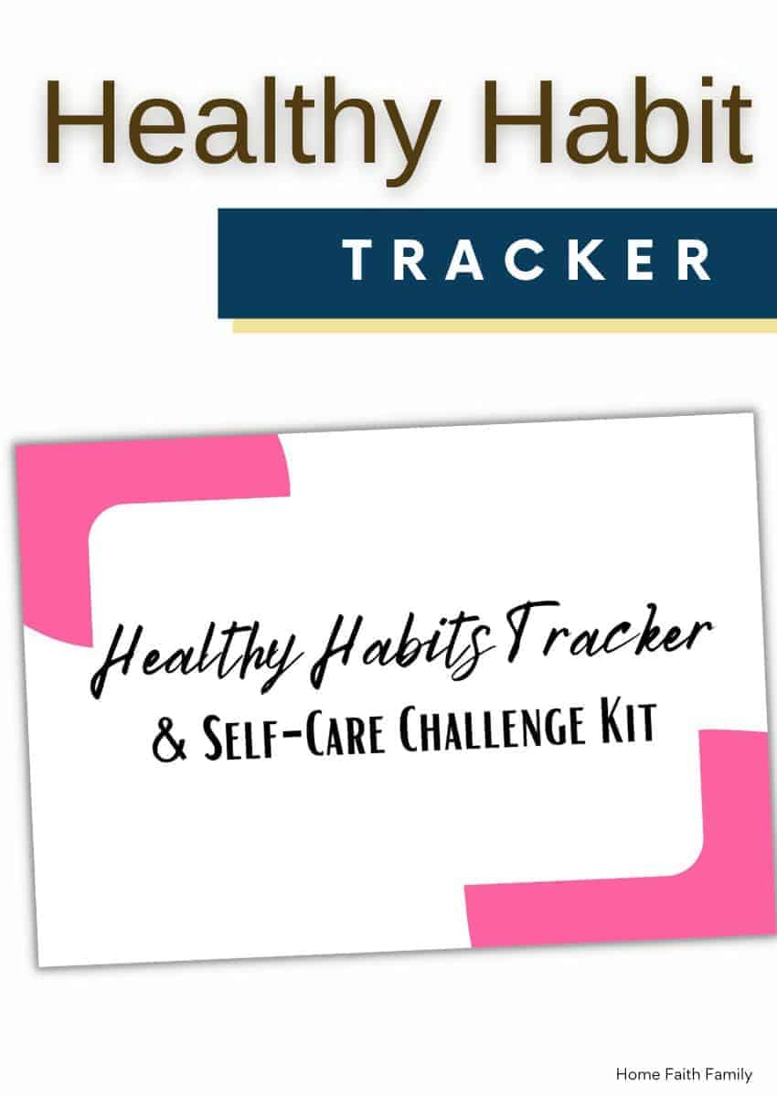 Healthy Habit and Self Care Tracker – Home Faith Family , LLC